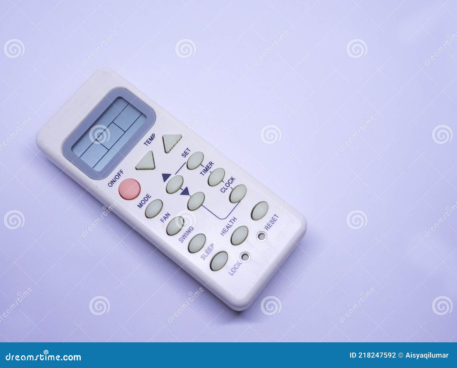 Simple and Small Air Condition Remote Control Stock Photo - Image of ...