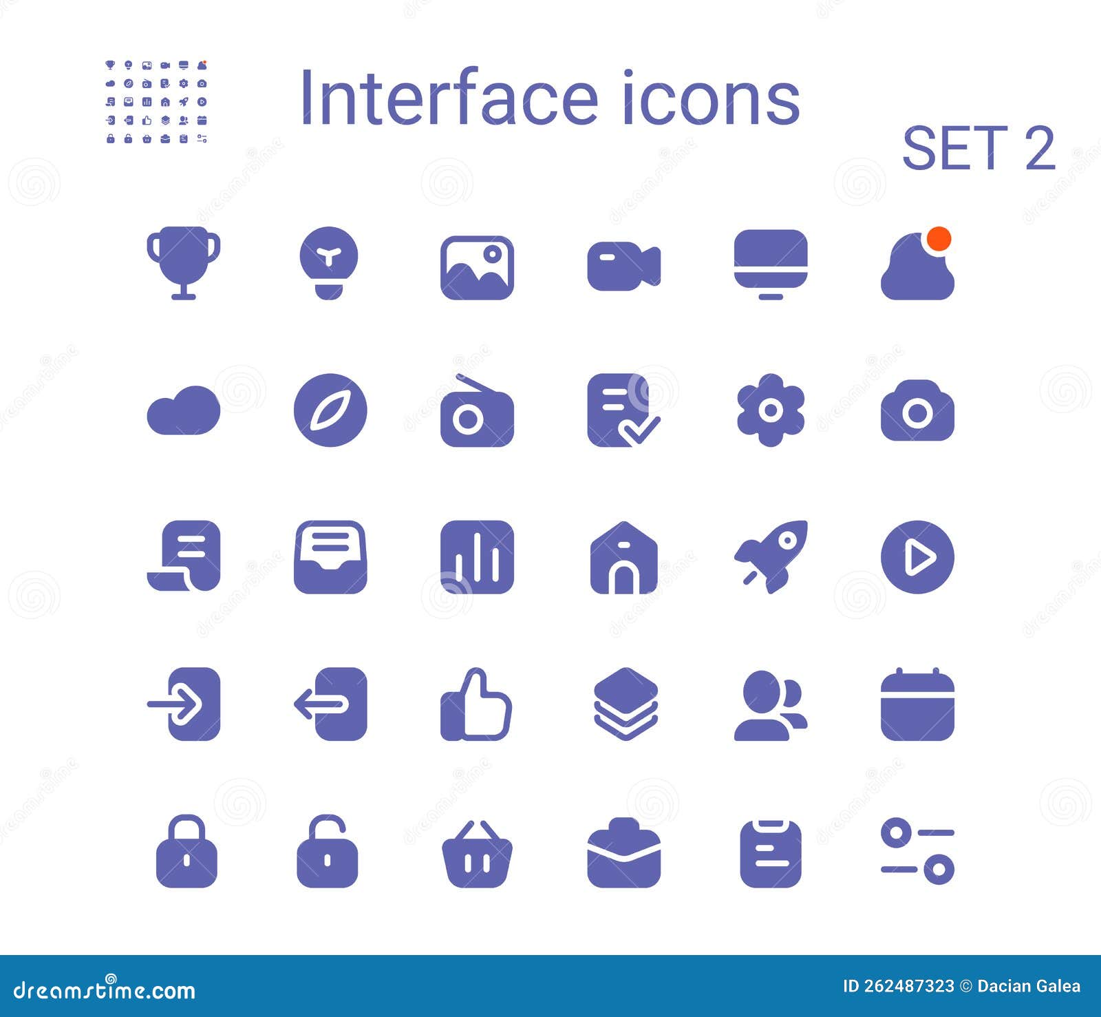 Simple Small Ui Solid Icons Set. Rounded Mini Vector Icons. Pixel ...