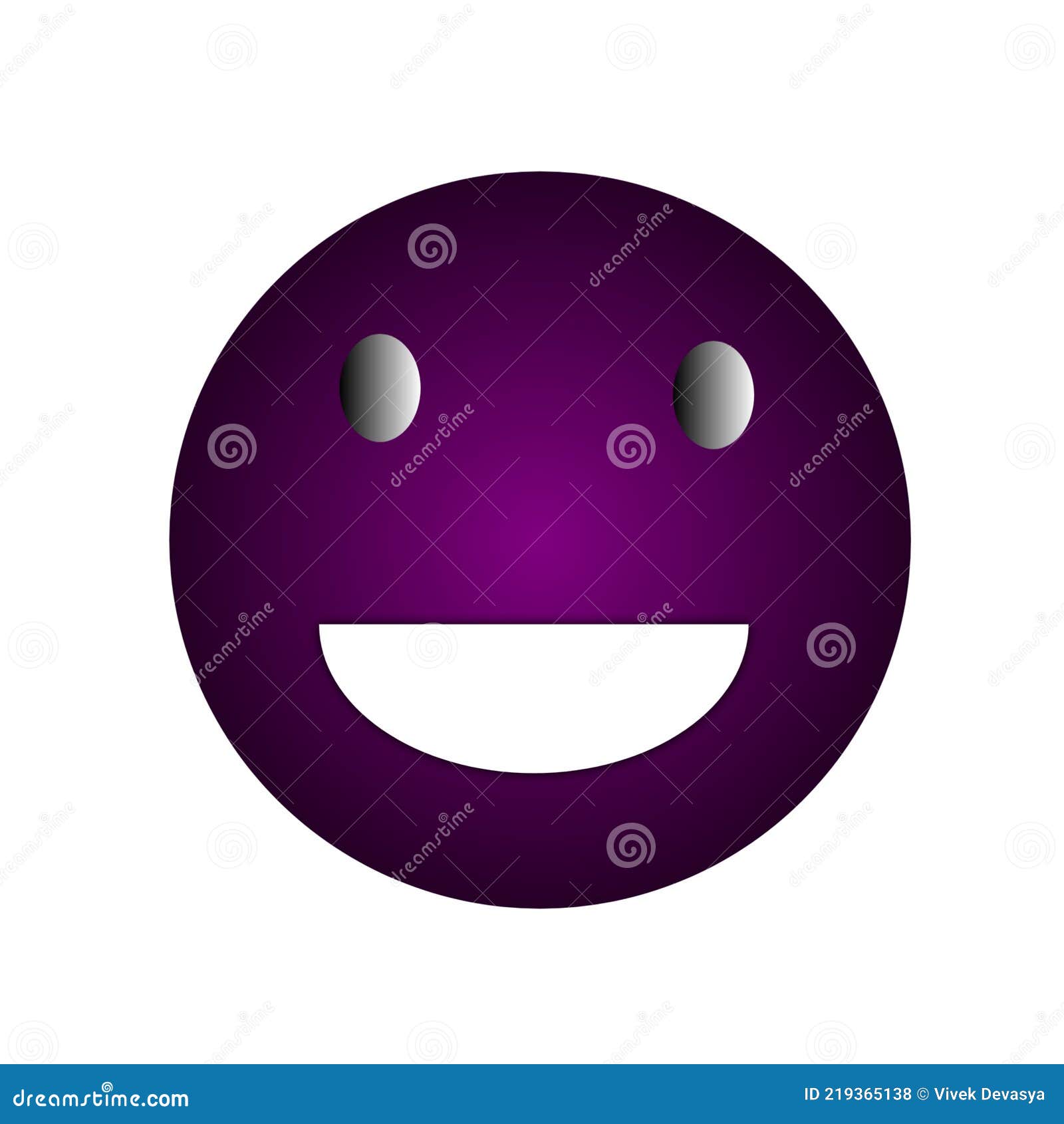 A Simple Smily Emoji Illustration Stock Illustration - Illustration of ...