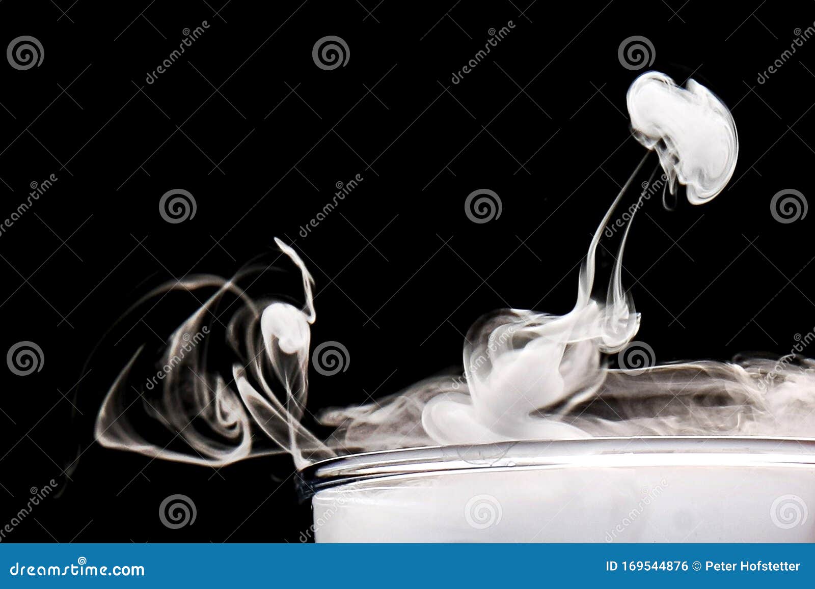 Simple Smoke on Black Background Stock Photo - Image of environment ...