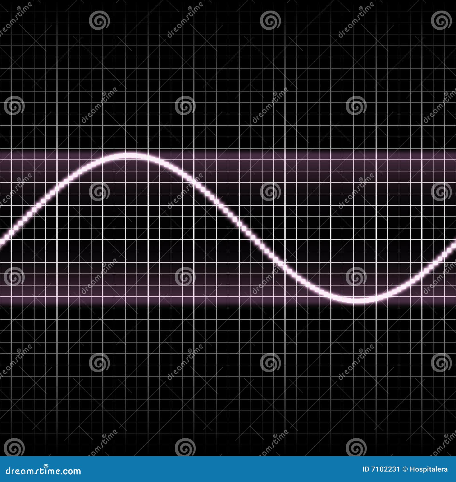 Simple sound waves stock illustration. Illustration of abstract - 7102231