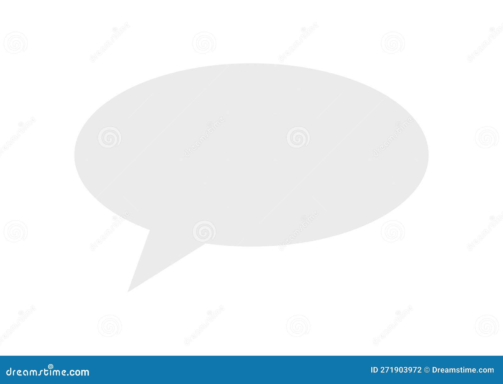 Simple Speech Bubble Art stock illustration. Illustration of label ...