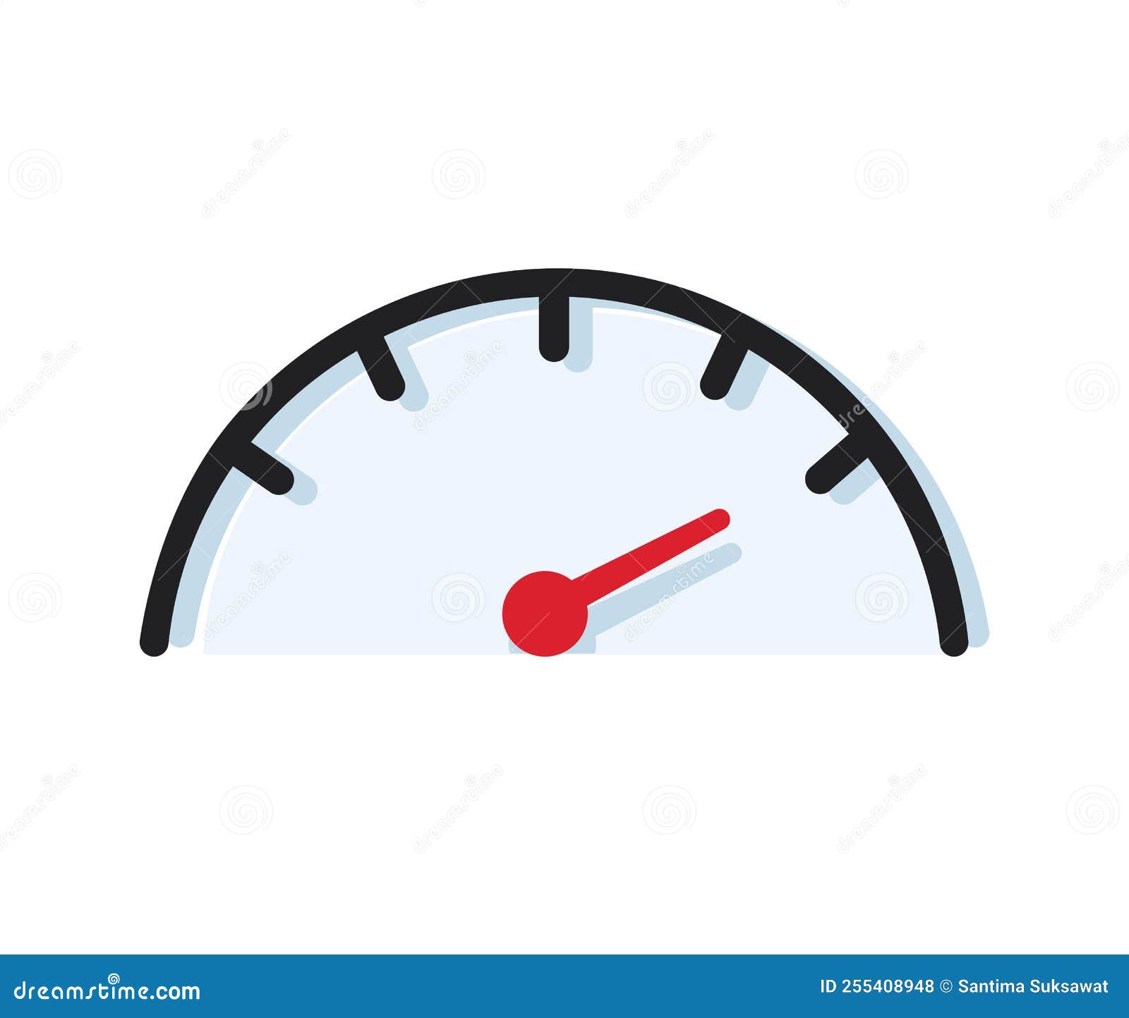 Simple Speed Icon. Vector Illustration Stock Vector - Illustration of ...