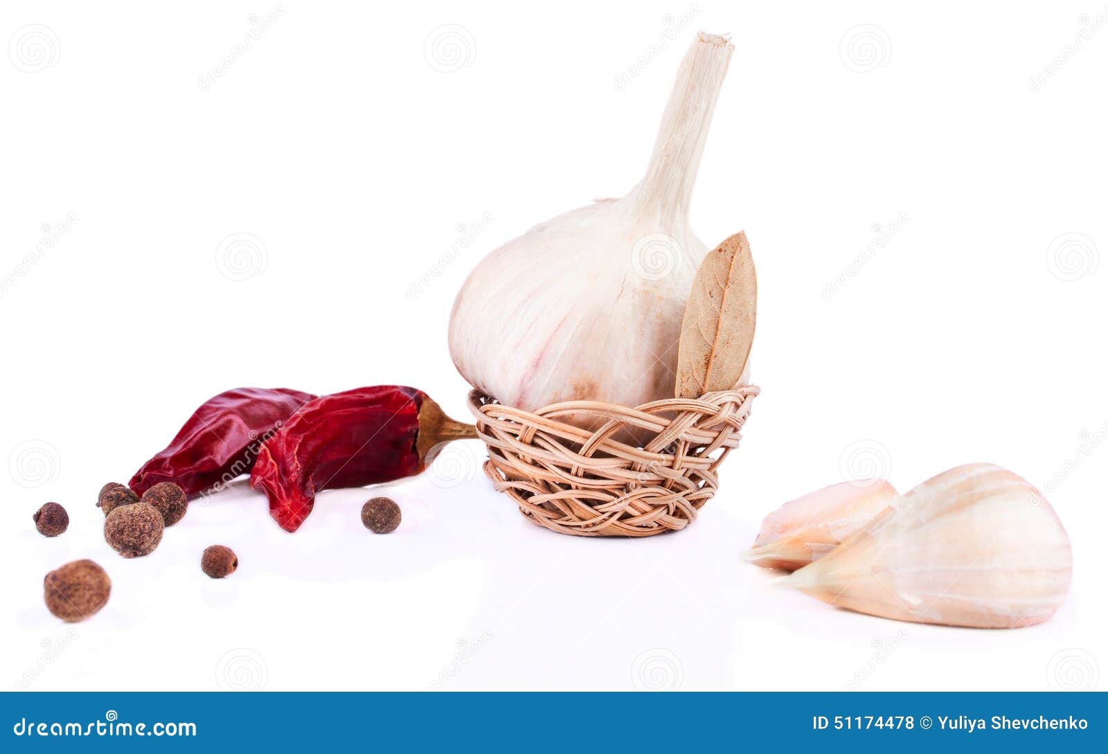 Simple Spice Set stock photo. Image of leaf, heap, ripe - 51174478