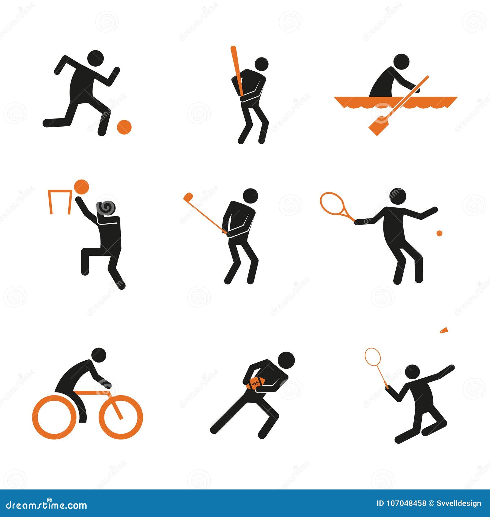 The Simple Sport Logo Ready To Use Stock Photography | CartoonDealer ...