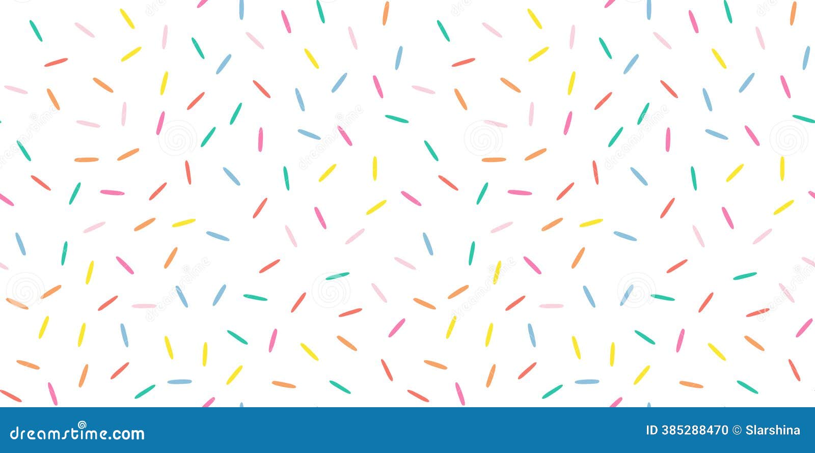 Simple Sprinkle Pattern. Pink Candy Topping. Donut Or Sweet Confetti Background. Vector ...