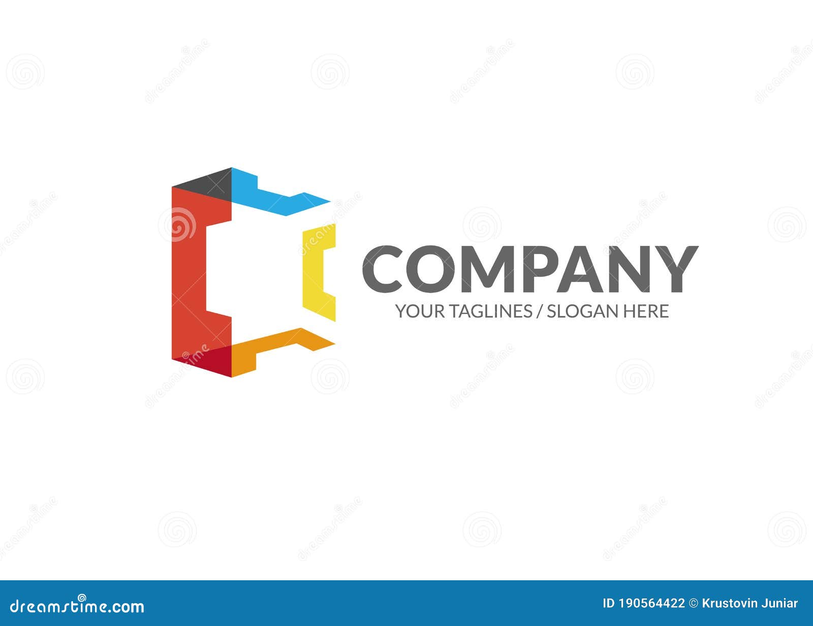 Simple Square Box for Software,app, it Logo Stock Vector - Illustration ...