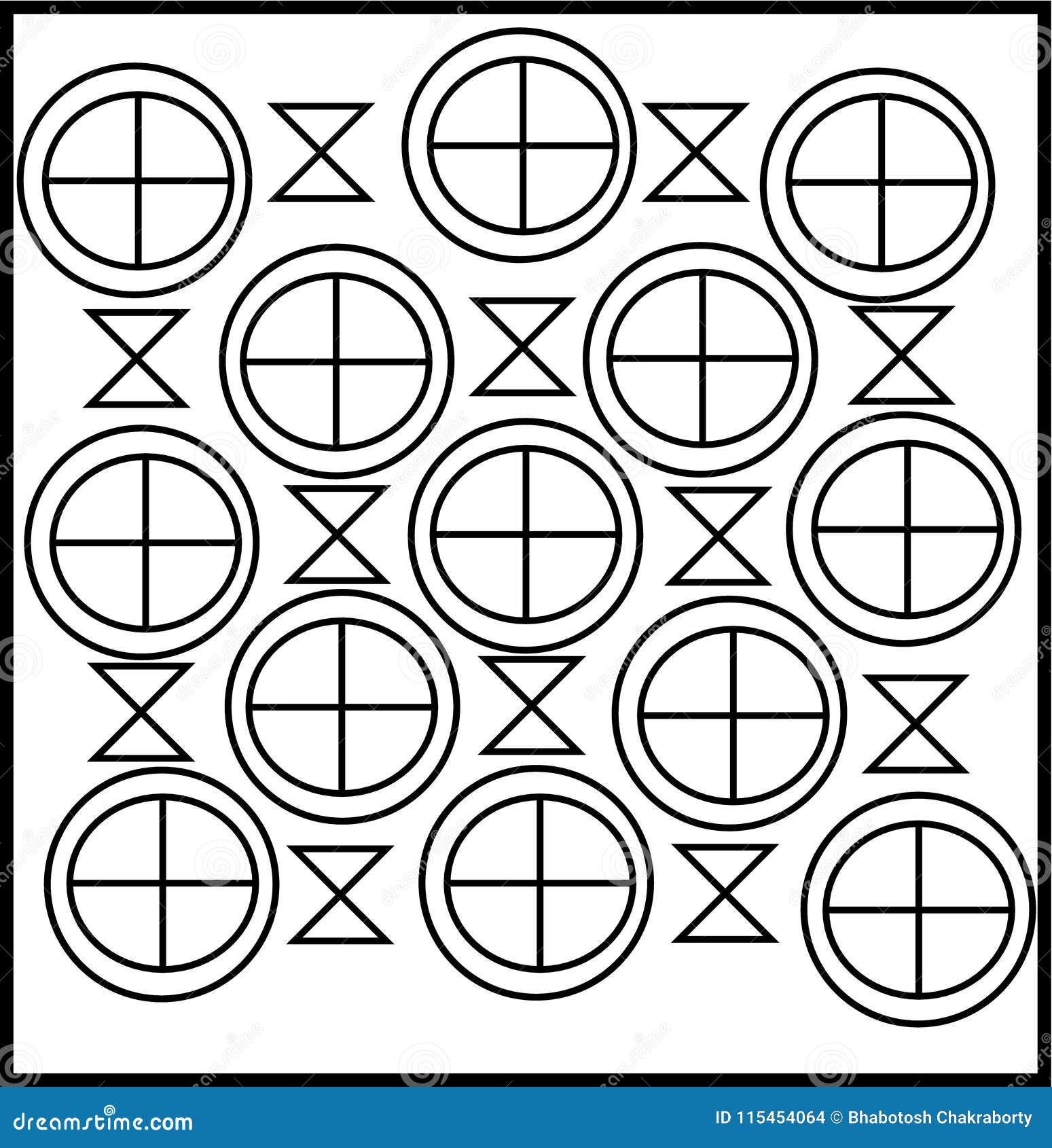 Simple square gate design stock vector. Illustration of model - 115454064