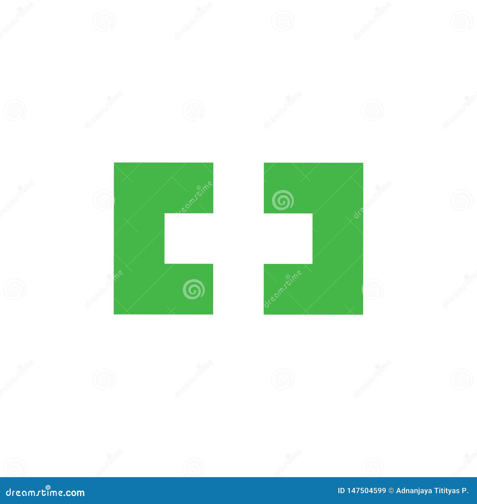Simple Square Geometric Plus Medical Logo Vector Stock Vector ...