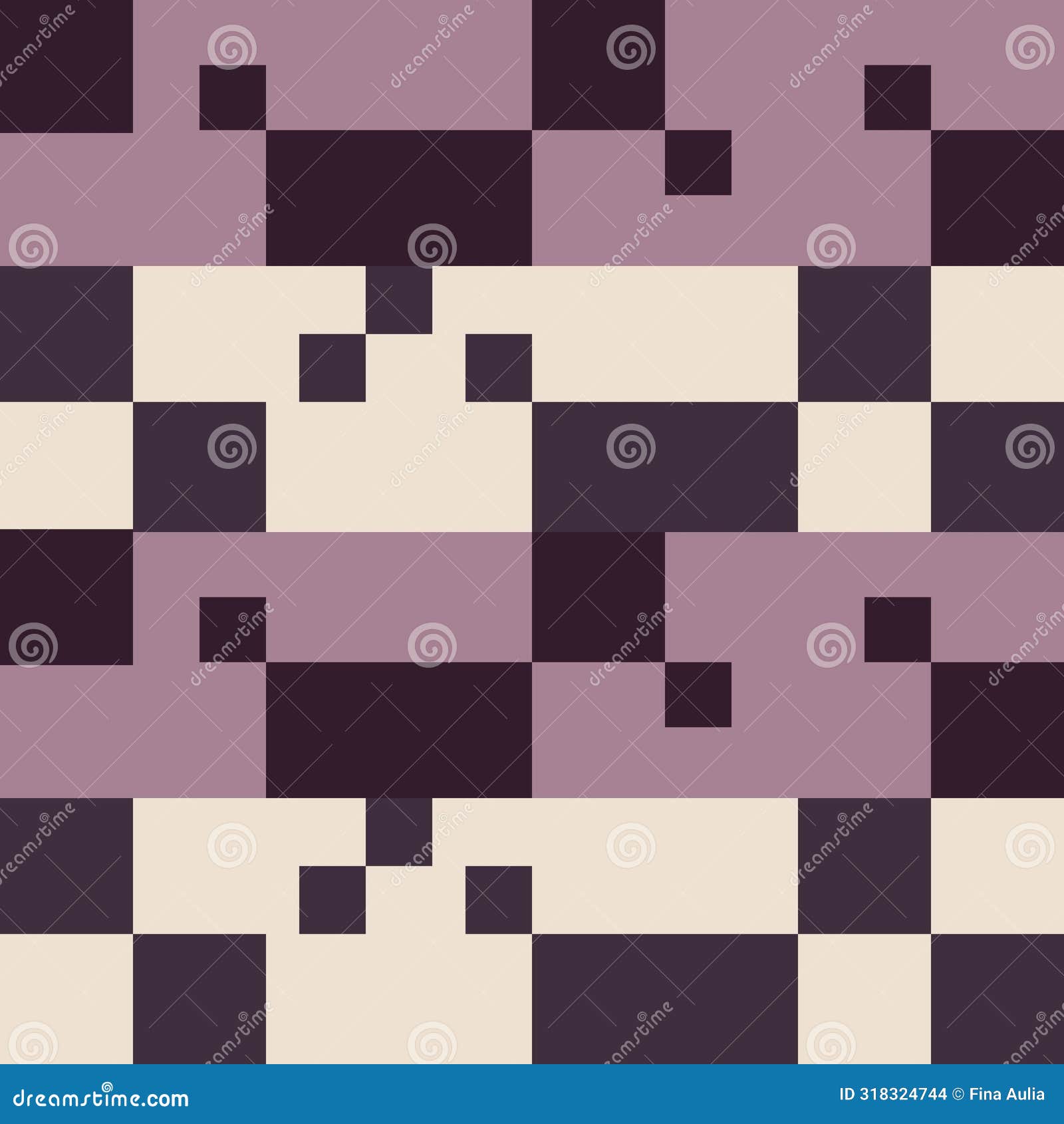 Abstract Square Seamless Pattern Stock Illustration - Illustration of ...