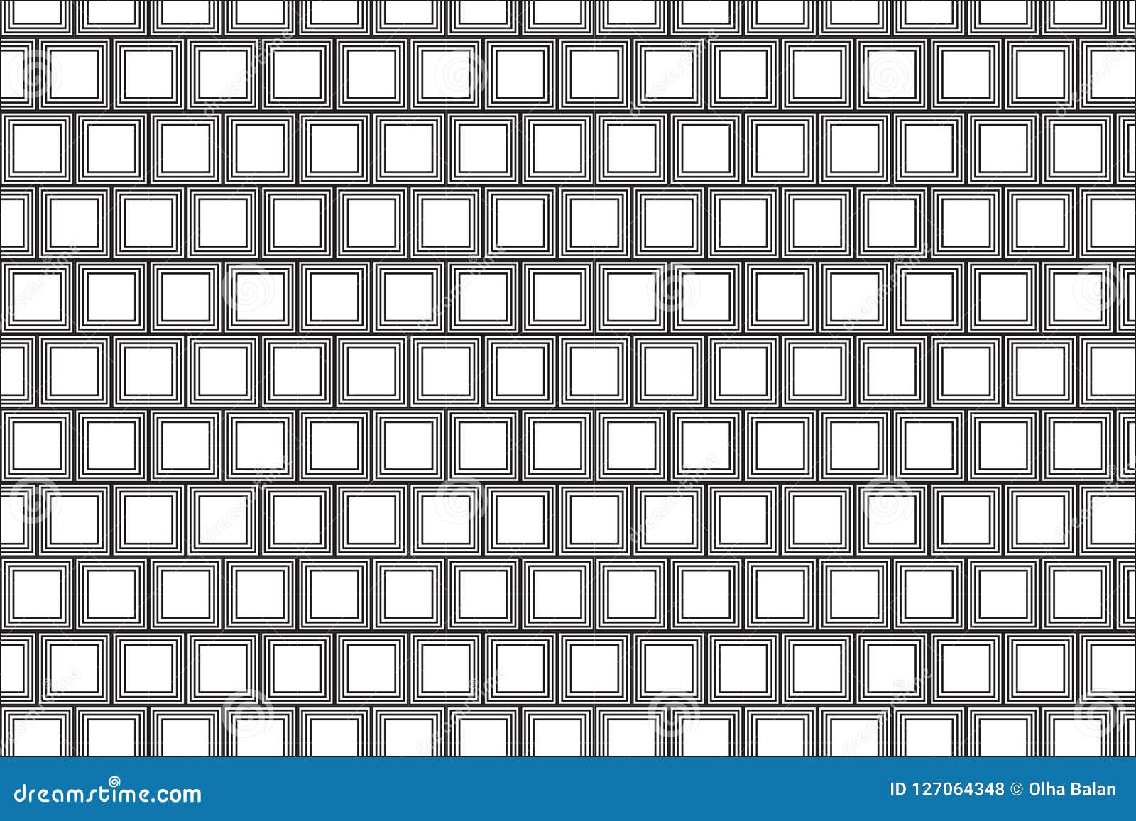 Simple squared pattern stock vector. Illustration of decoration - 127064348