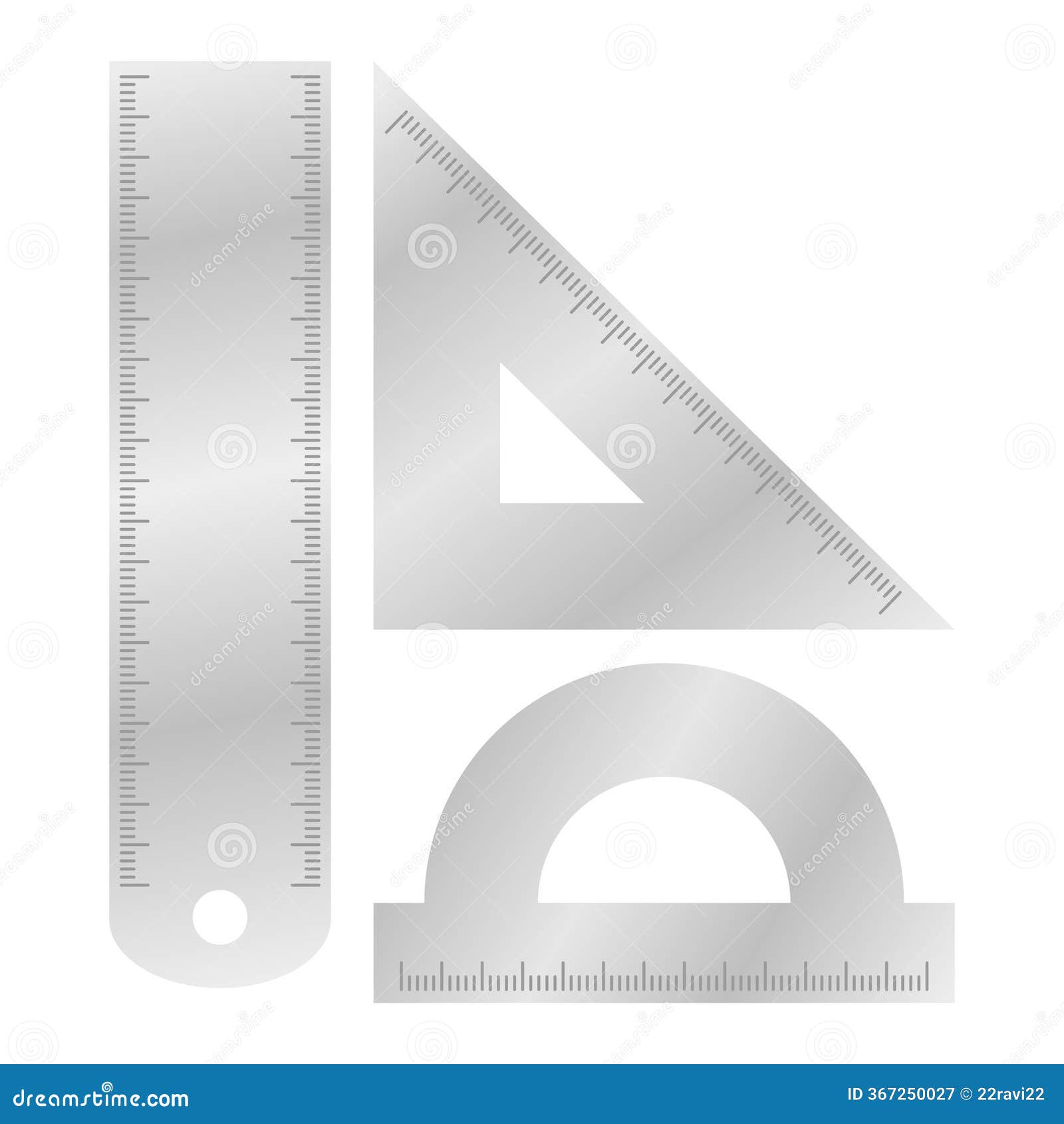 Ruler With Measuring Length Markings In Centimeters On White Background ...