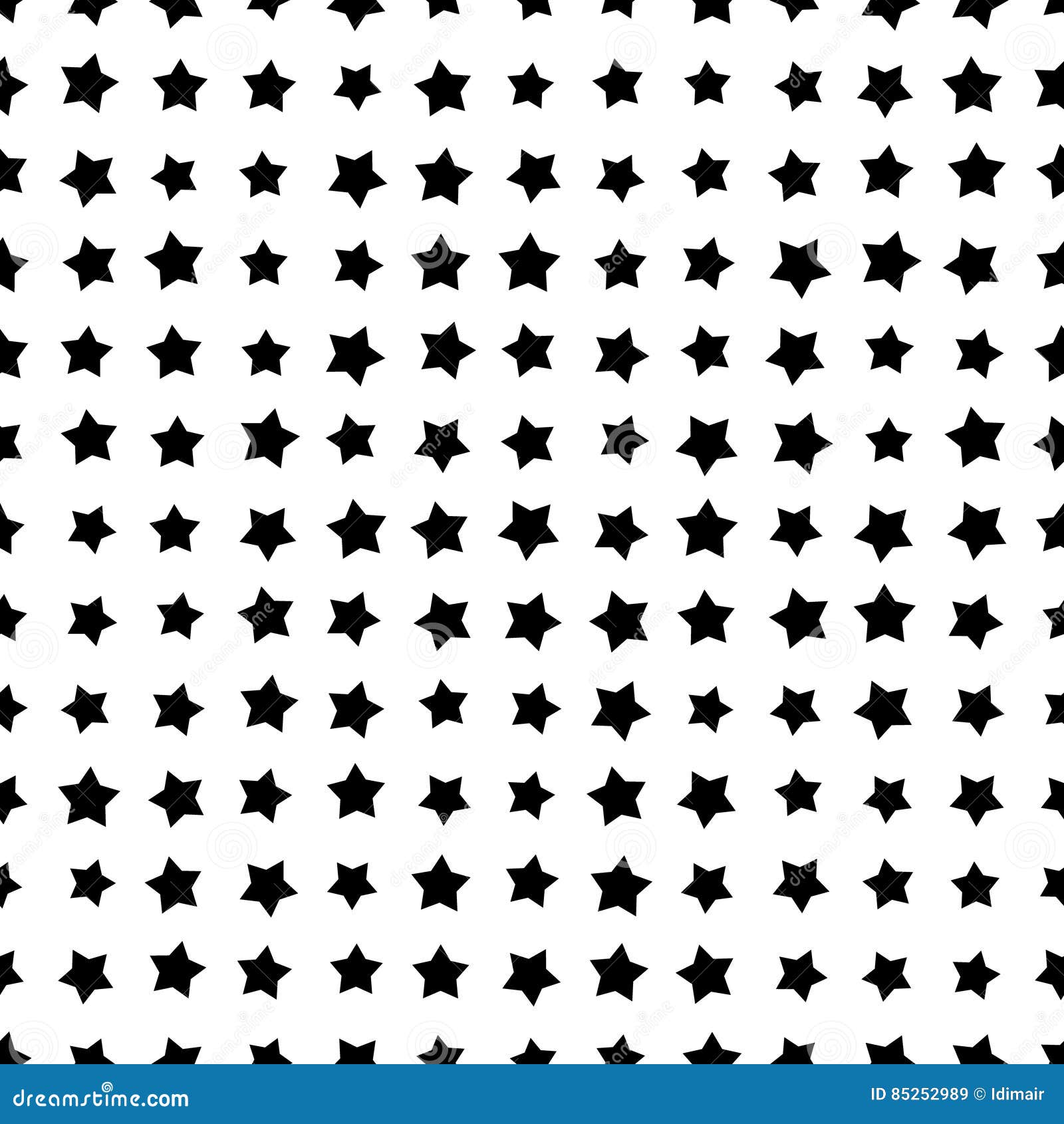 Simple Star Geometric Seamless Pattern Vector Stock Vector ...