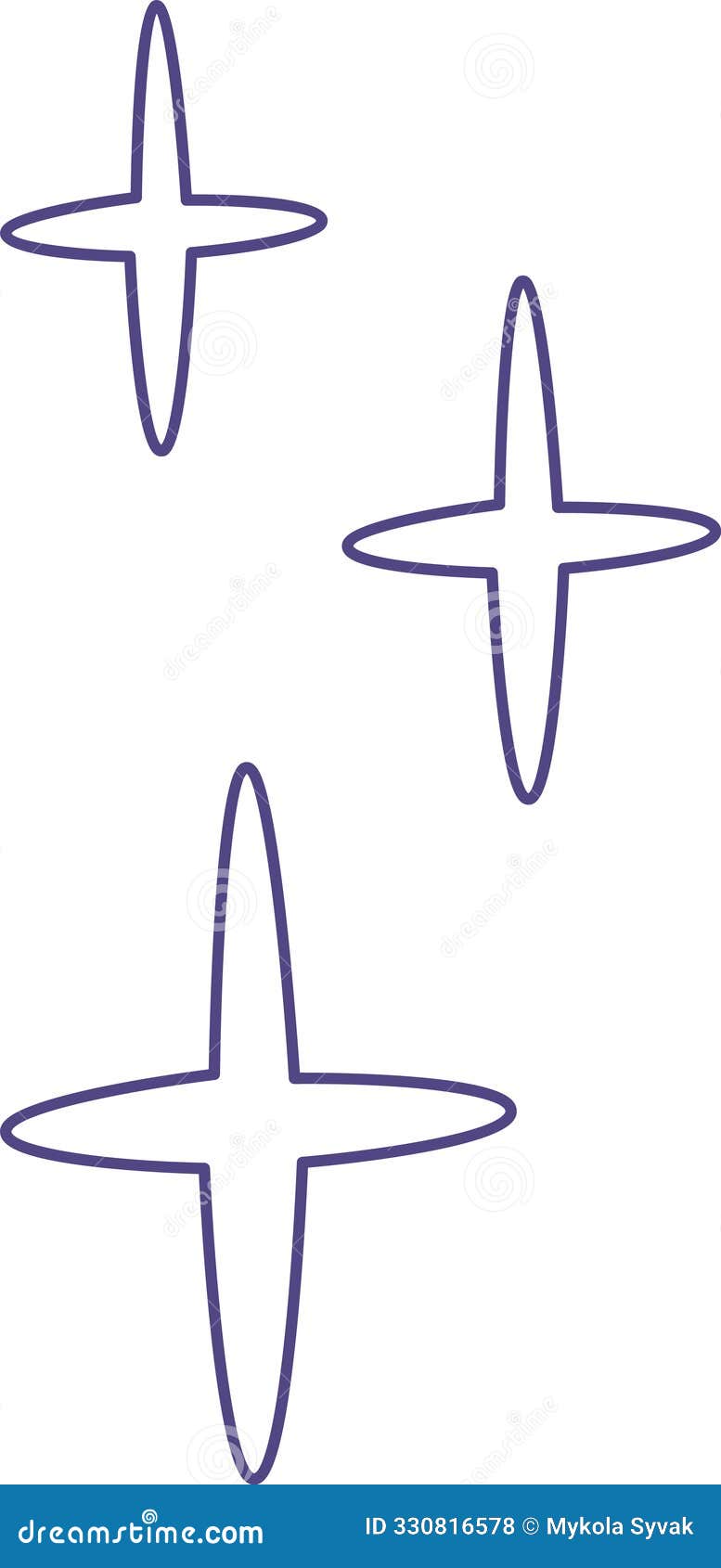 Simple Stars Doodle stock illustration. Illustration of simple - 330816578