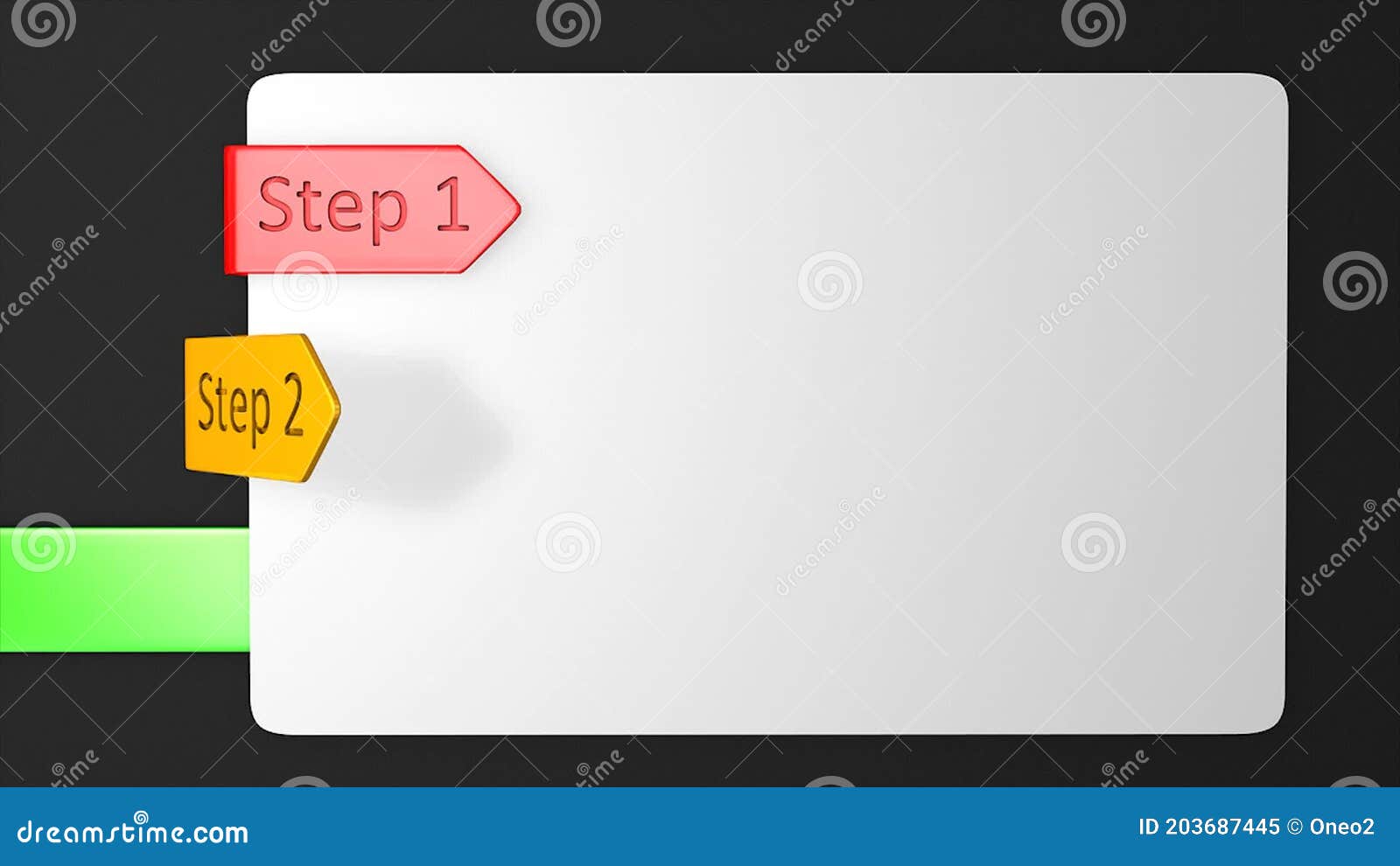 3 Simple Step Concept Animation Stock Video - Video of step, flow ...