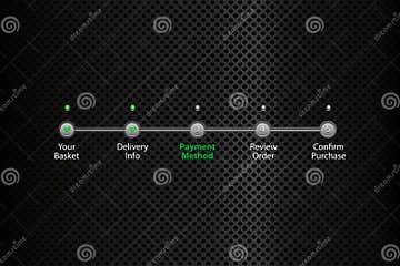 Simple Step by Step Progress Bar Stock Vector - Illustration of sign ...