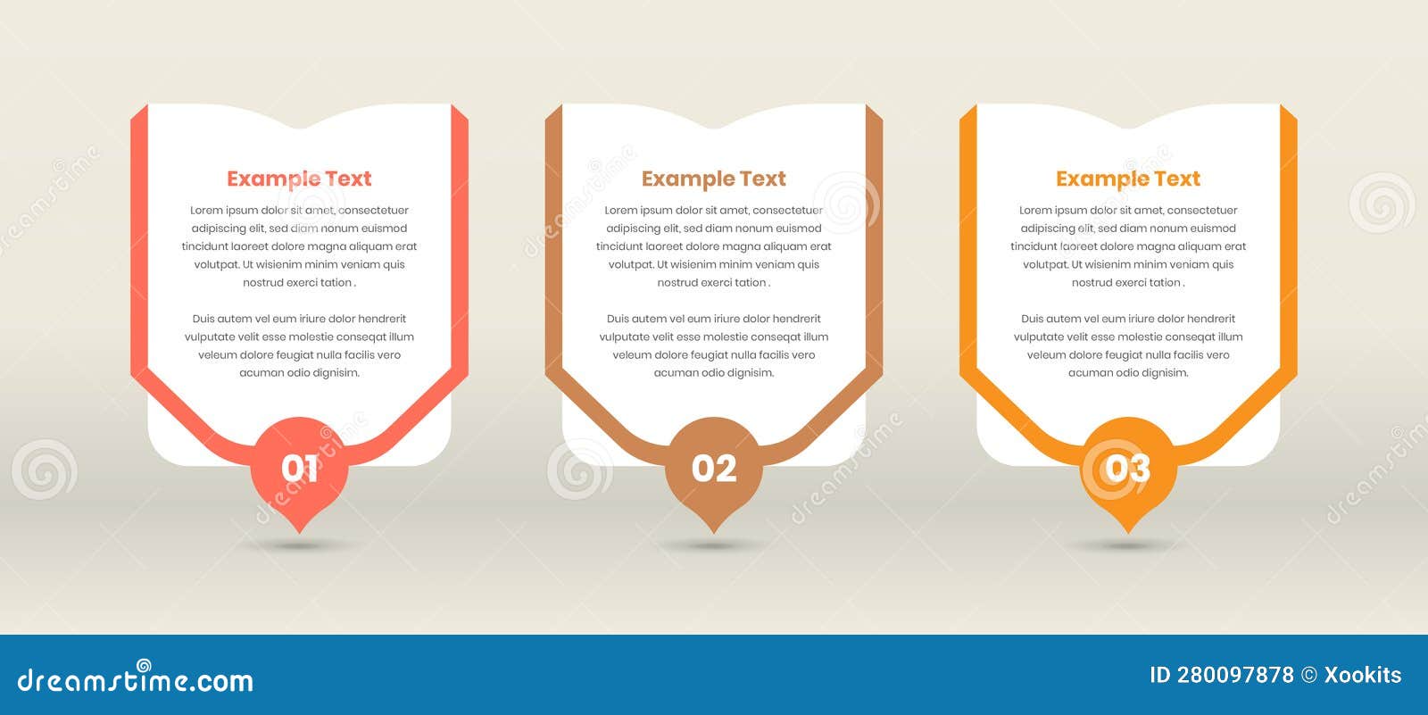 Simple Steps and Process Data Presentation Infographic Template Stock ...