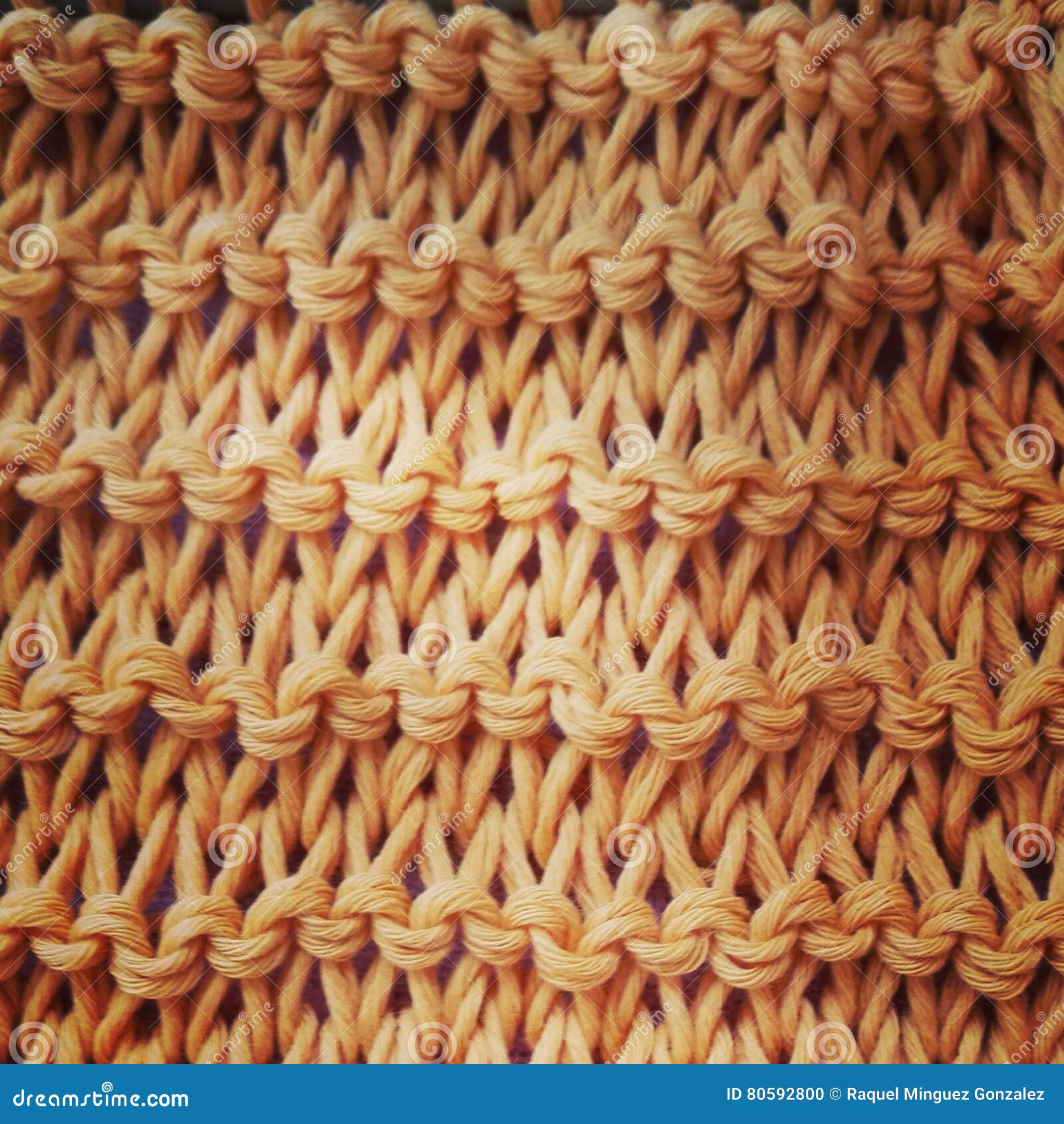 Simple Stich for Tricot or Knit Stock Photo - Image of artesan, stich ...