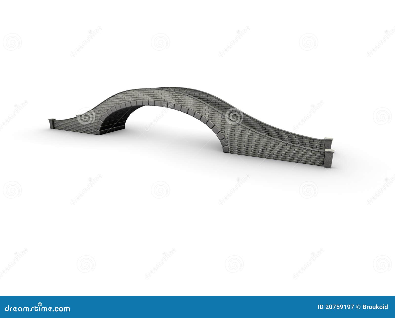 Arch Bridge Vector 02 Stock Photo | CartoonDealer.com #14828172