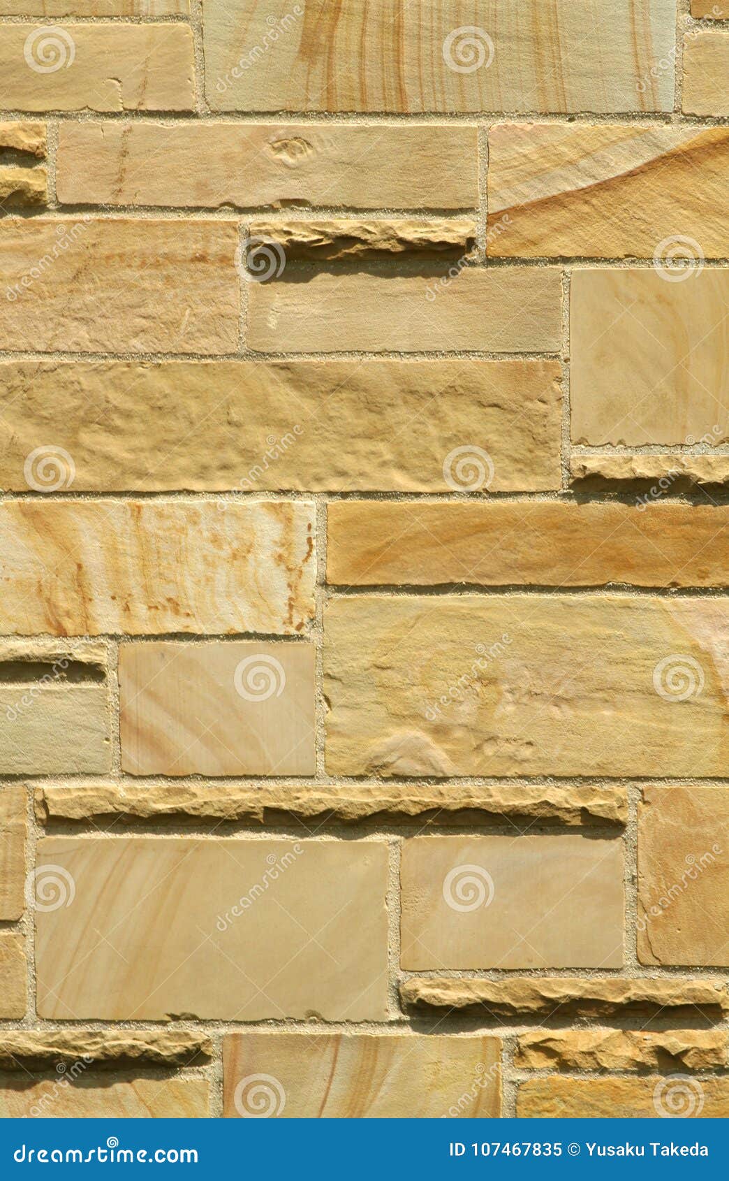 Simple Stone Wall Texture Copy Space for Background. Stock Image ...