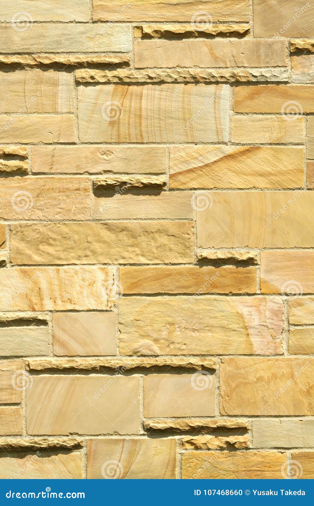 Simple Stone Wall Texture Copy Space for Background. Stock Photo ...