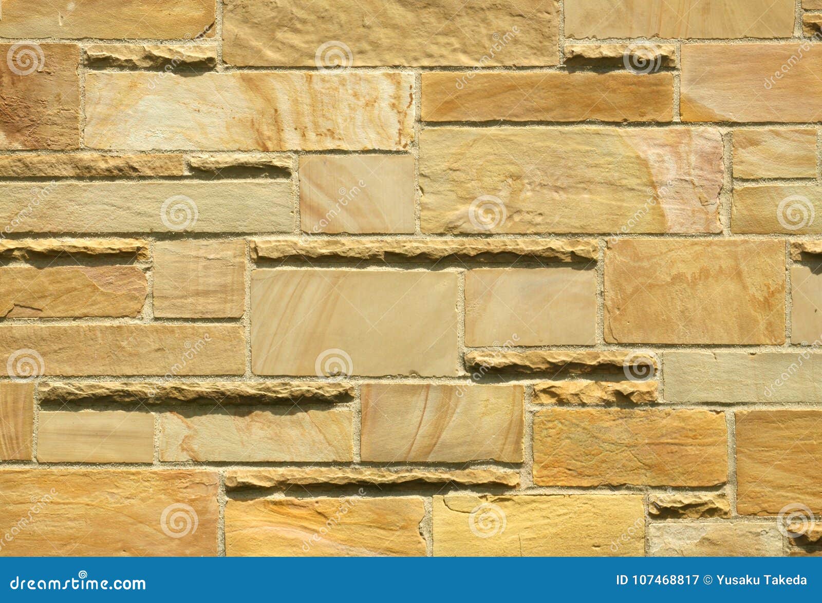 Simple Stone Wall Texture Copy Space for Background. Stock Image ...
