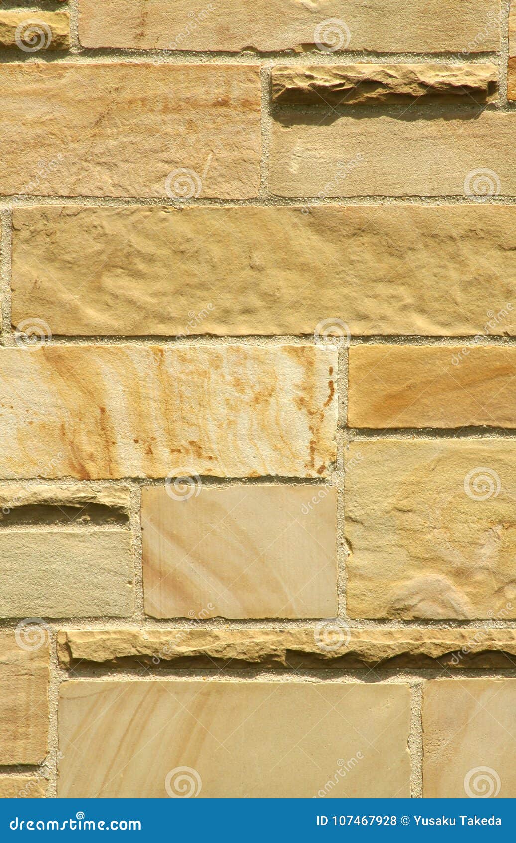 Simple Stone Wall Texture Copy Space for Background. Stock Photo ...