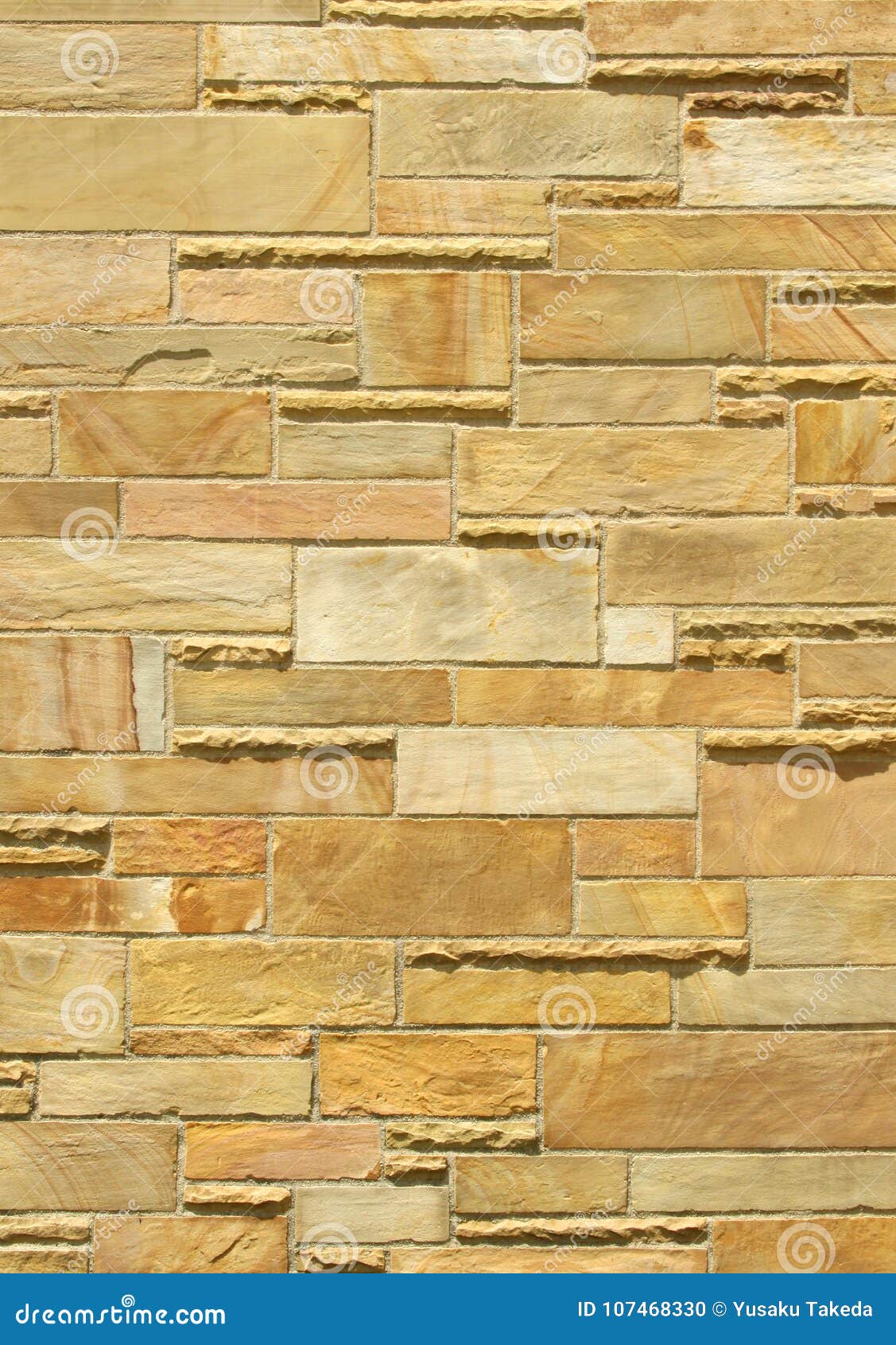 Simple Stone Wall Texture Copy Space for Background. Stock Photo ...
