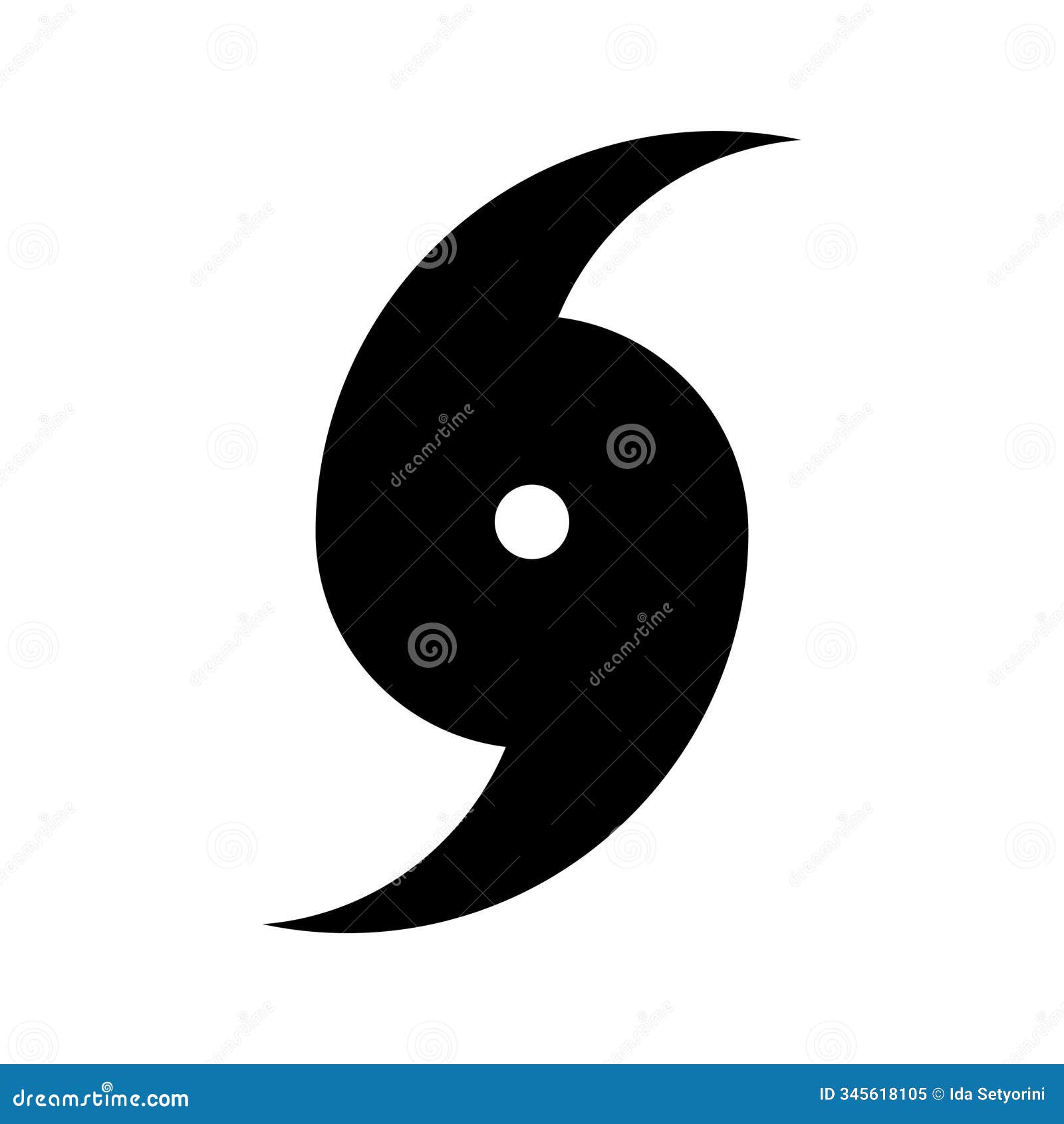 Simple storm logo stock illustration. Illustration of storm - 345618105