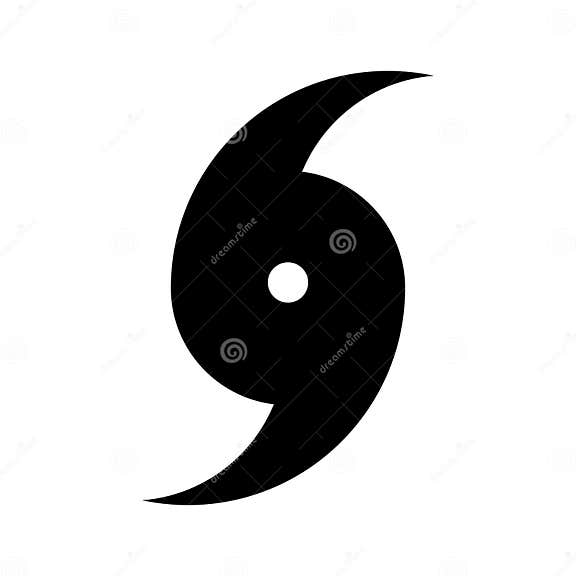 Simple storm logo stock illustration. Illustration of storm - 345618105