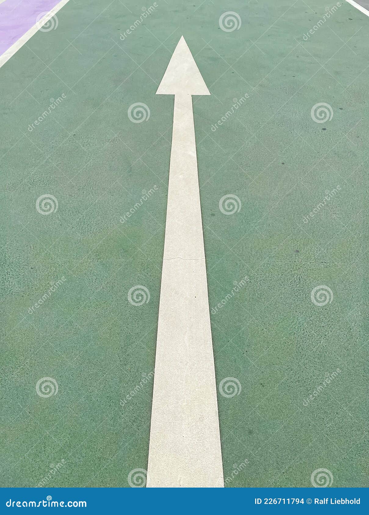 Simple Straightforward Solution Concept: Yellow Arrow An Paving Blocks ...