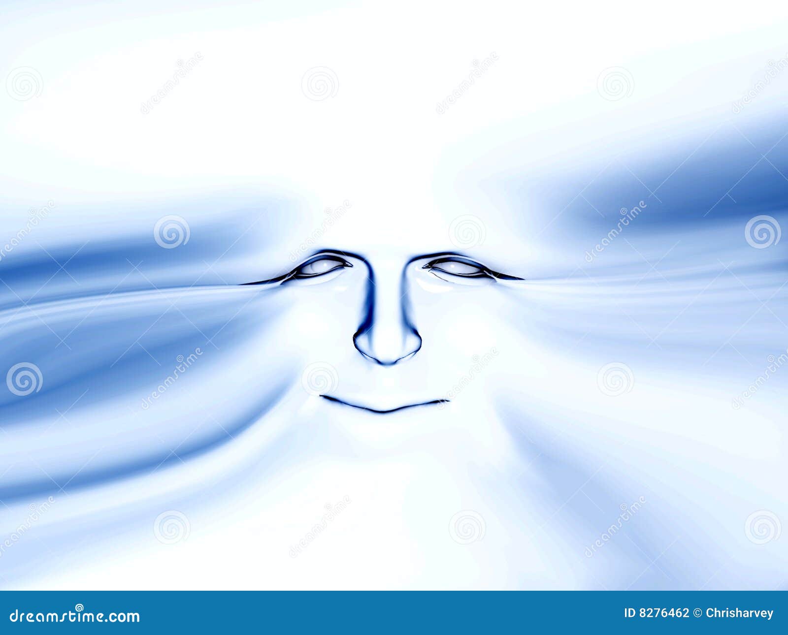 Simple Stretched Face stock illustration. Illustration of eyes - 8276462