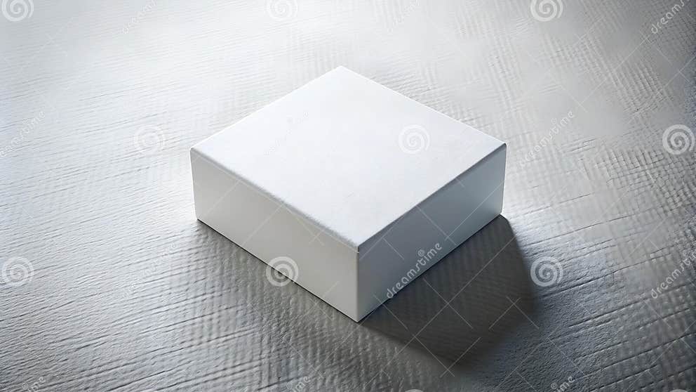 A Simple yet Striking Composition Featuring a White Box AI Generated ...