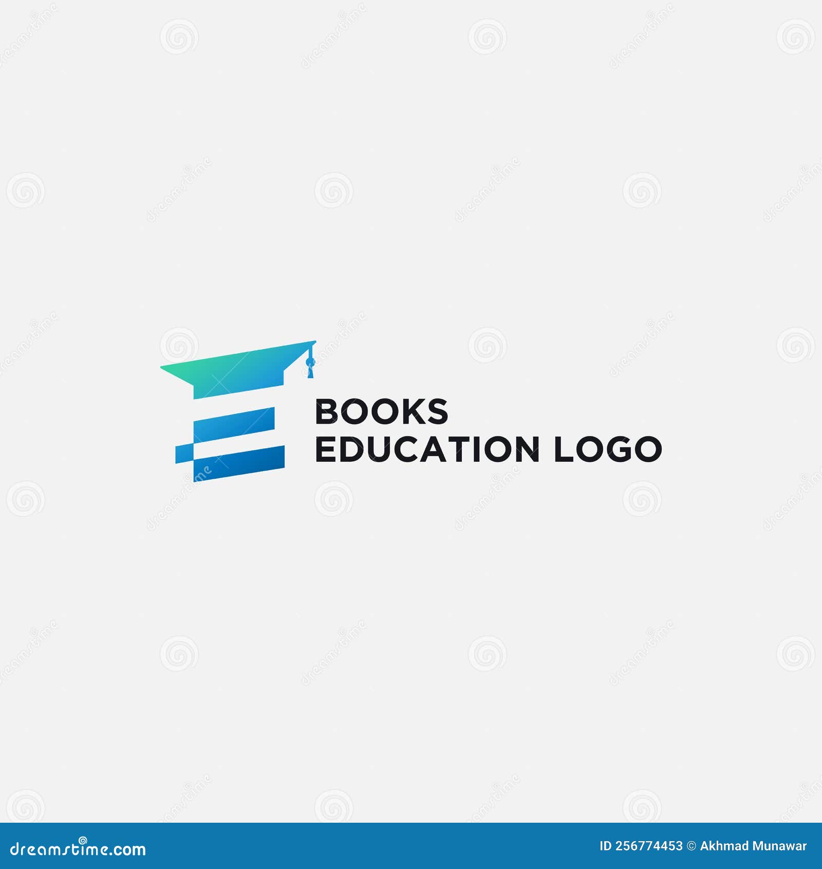 Simple Study Online Logo Vector Books Stock Vector - Illustration of ...