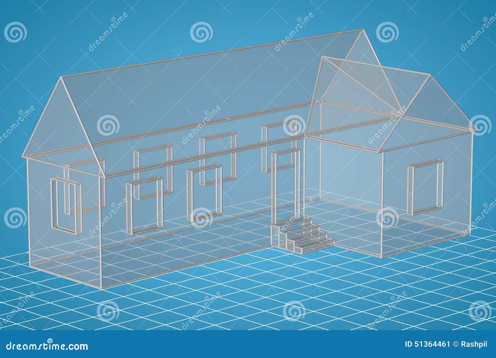 Simple Style house stock illustration. Illustration of architecture ...