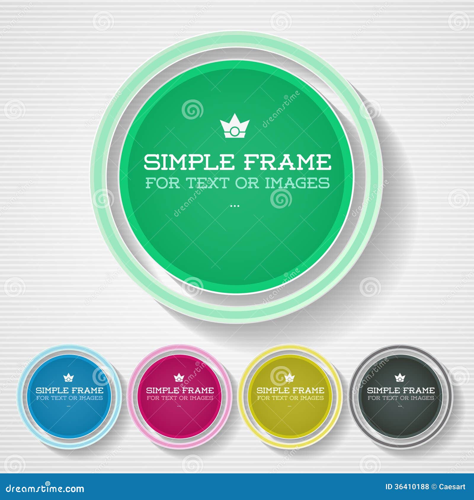 Simple Stylish Frame stock vector. Illustration of border - 36410188