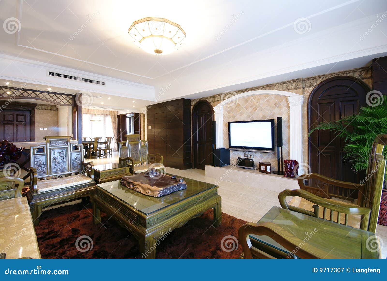 Simple and stylish home stock image. Image of room, layout - 9717307