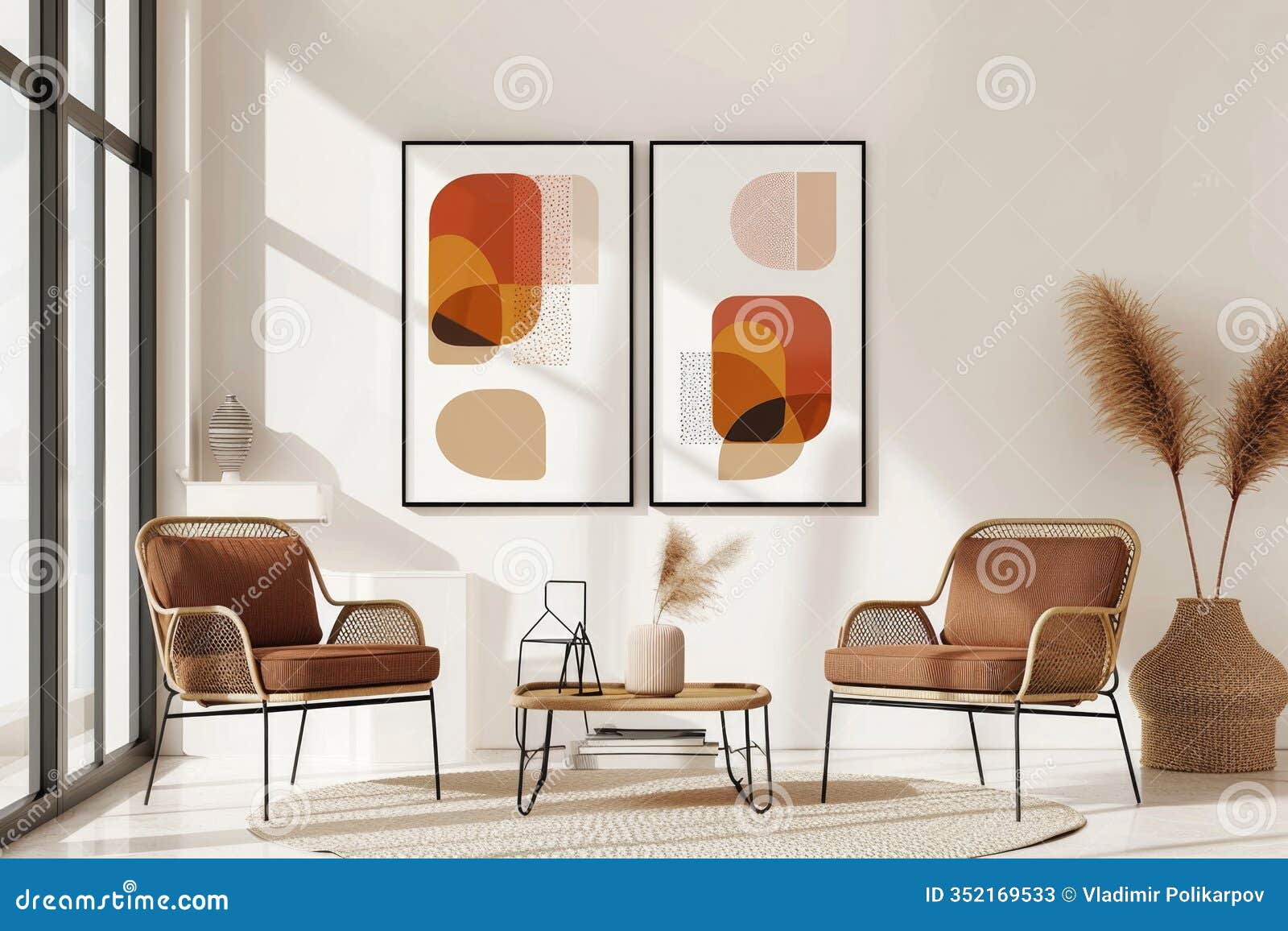 A Simple and Stylish Living Room Setup. Ideal for Interior Design ...