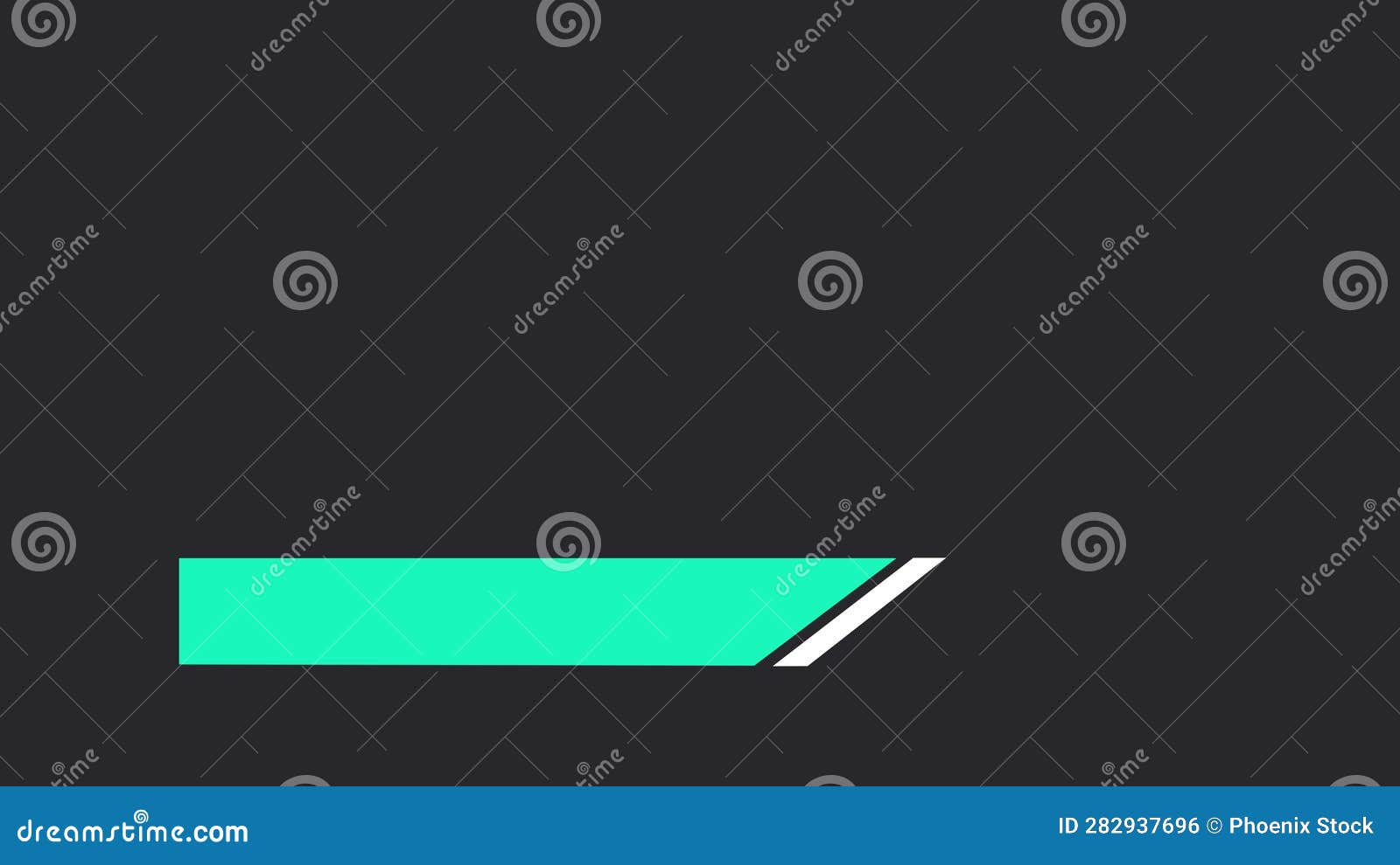 Simple Stylish Trendy New Lower Third Designs Stock Illustration ...