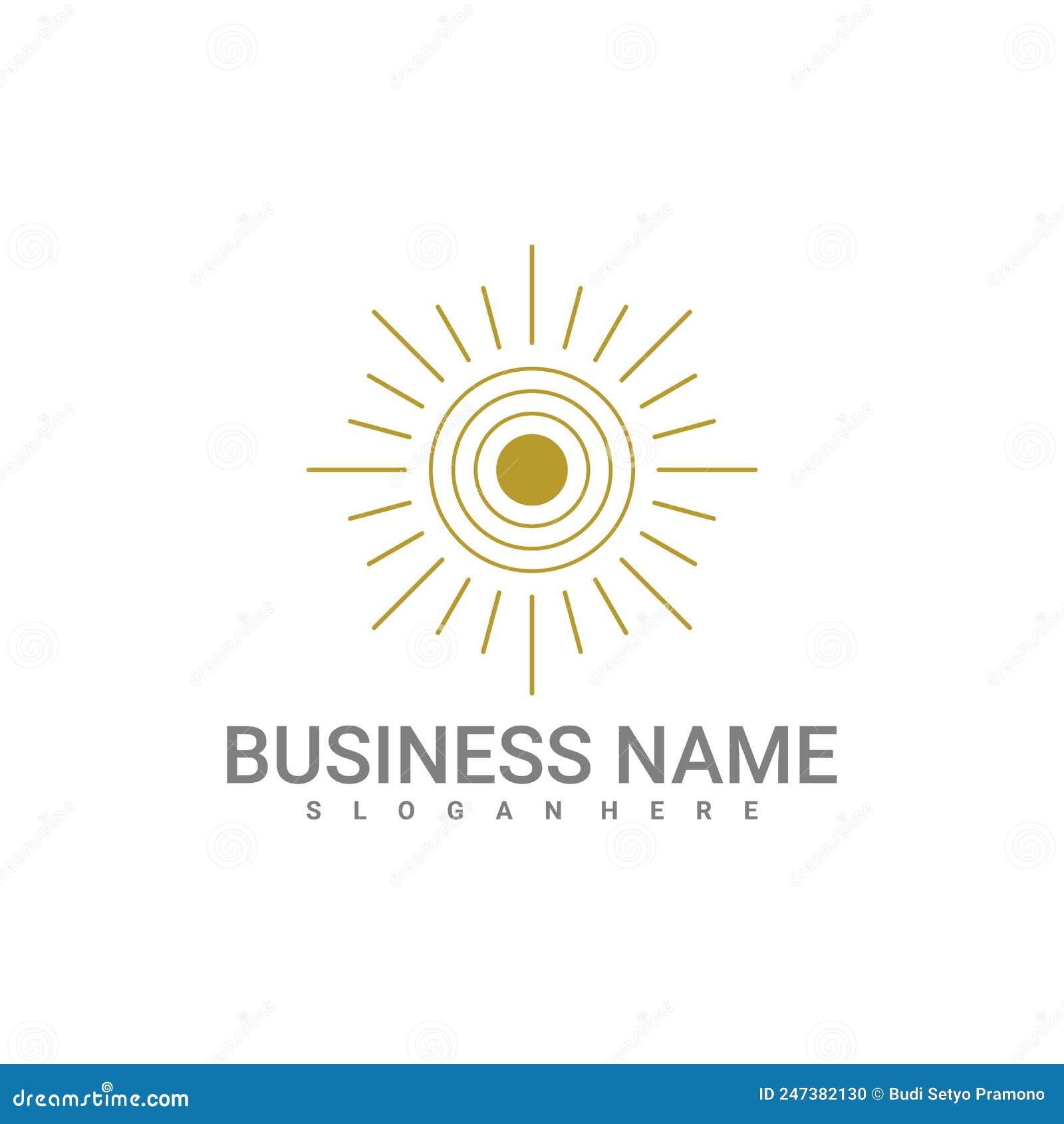 Simple Sun Logo Vector Template, Creative Sun Logo Design Concepts ...