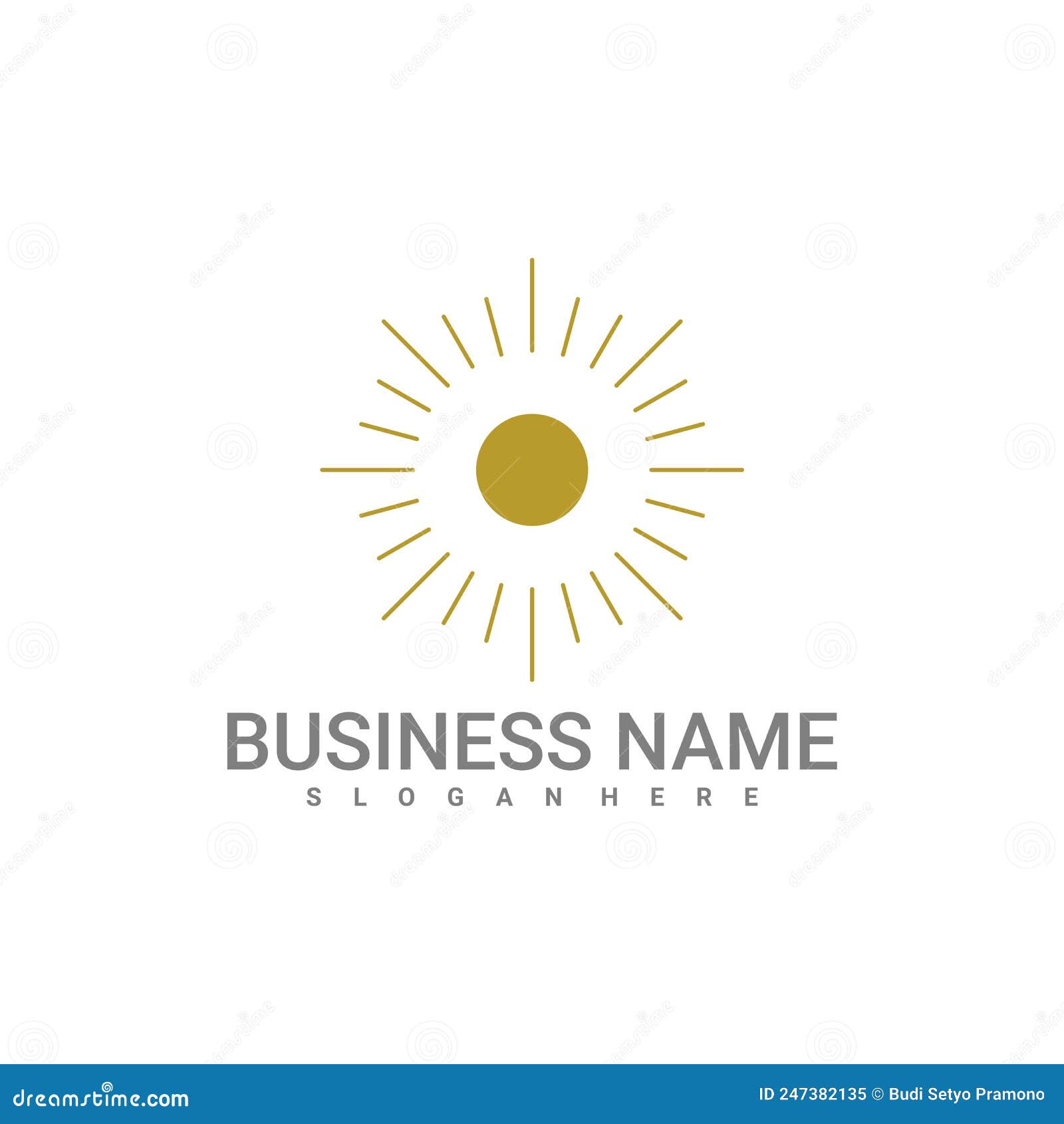 Simple Sun Logo Vector Template, Creative Sun Logo Design Concepts ...