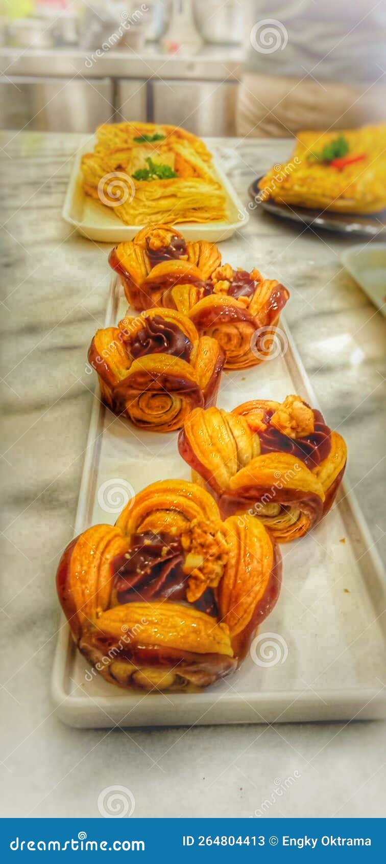A Simple and Sweet Looking Dessert Stock Image - Image of sweet, meal ...