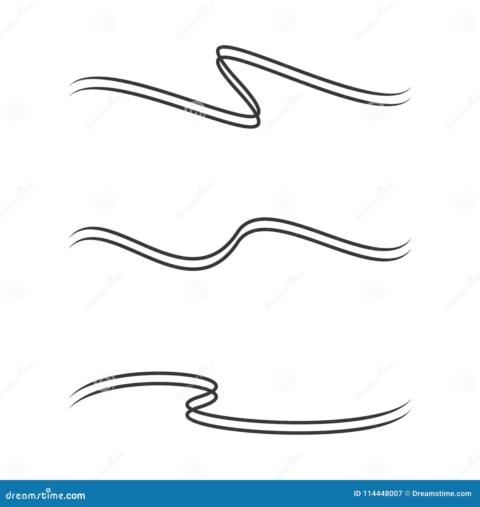Simple Swirl Frame Element In Vector Format And Can | CartoonDealer.com ...