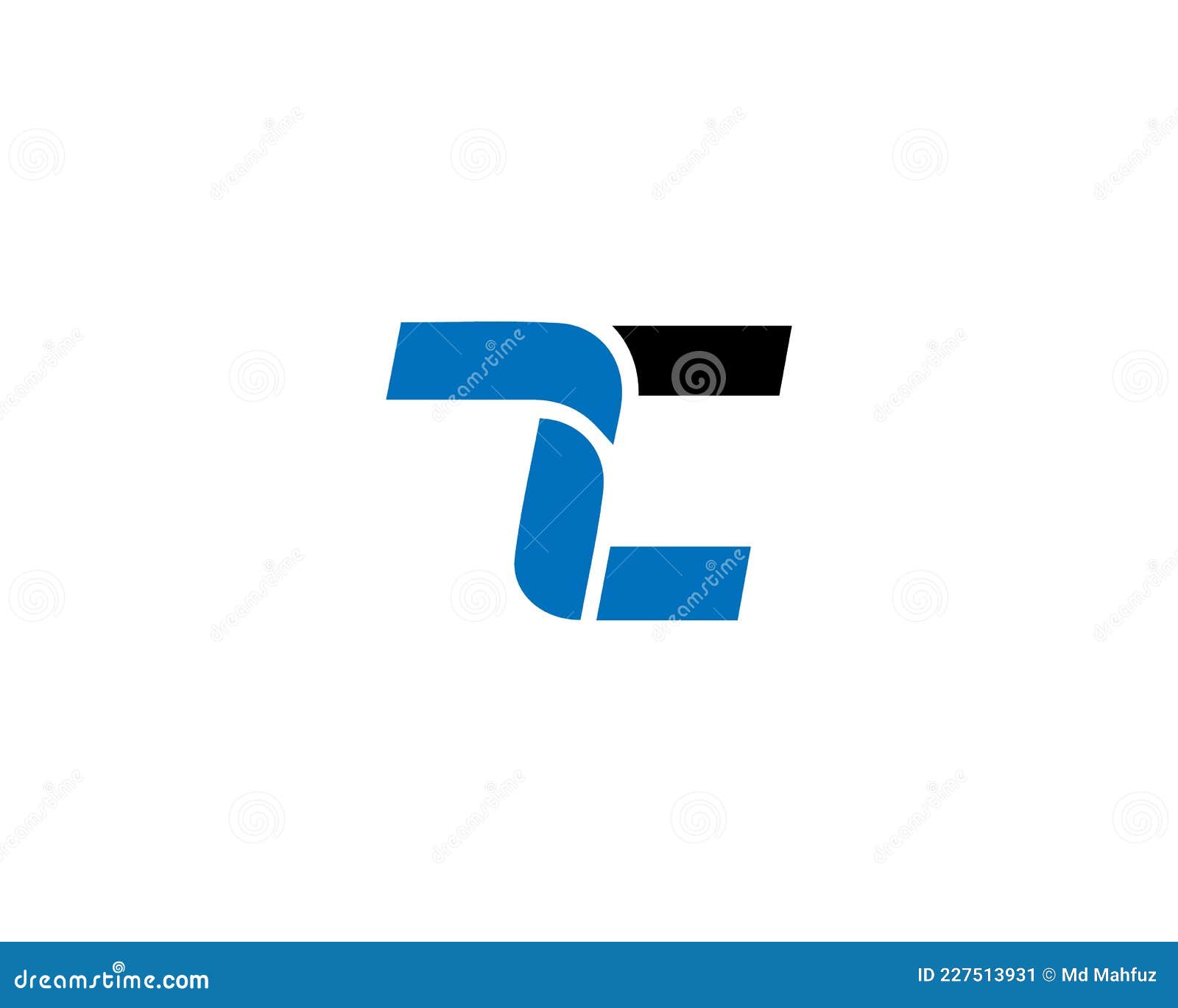 Simple TC Letter Logo Design Vector Template. Stock Vector ...