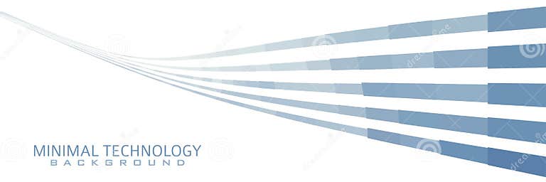 Simple Tech Background with Curved Line. Minimal Vector Pattern Stock ...