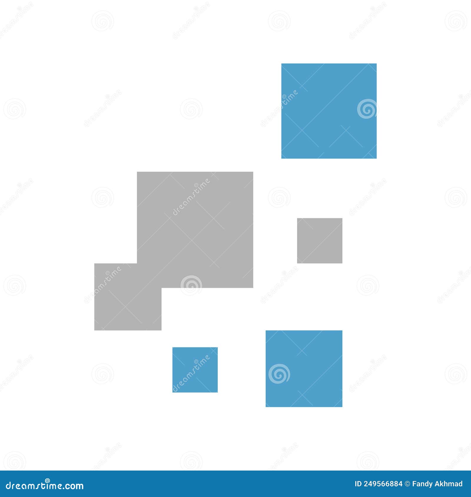 Simple Tech Box Digital Signage Pixel Icon Tech Element Vector Logo ...