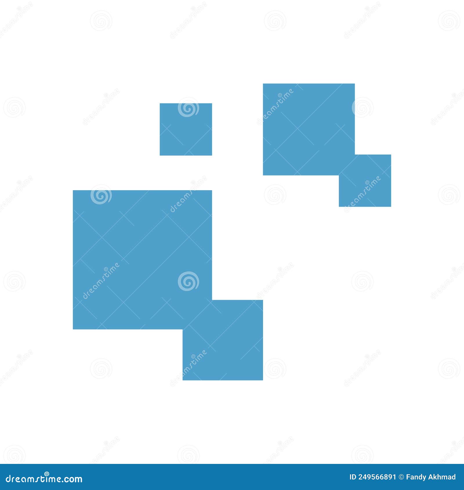 Simple Tech Box Digital Signage Pixel Icon Tech Element Vector Logo ...