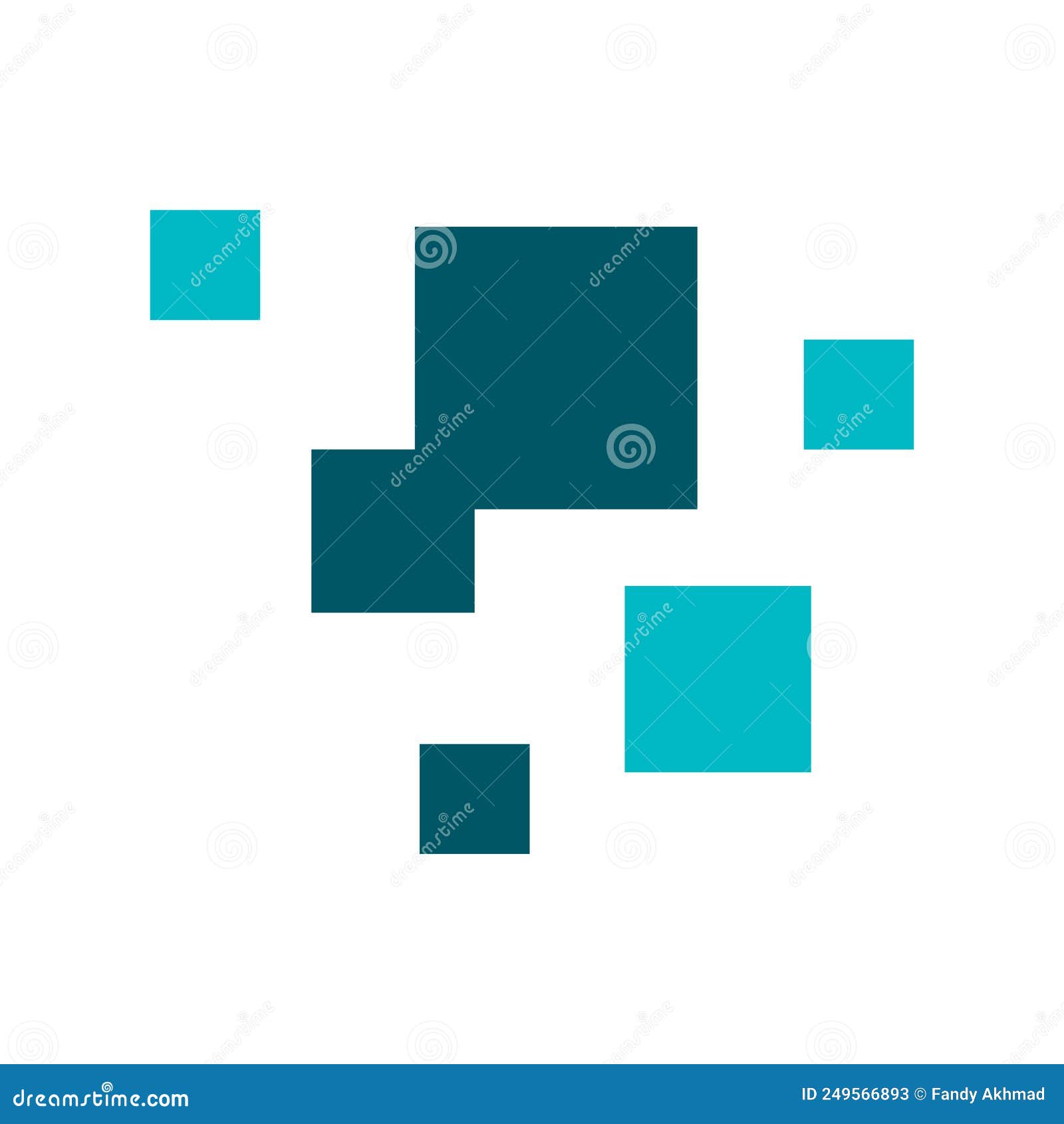 Simple Tech Box Digital Signage Pixel Icon Tech Element Vector Logo ...