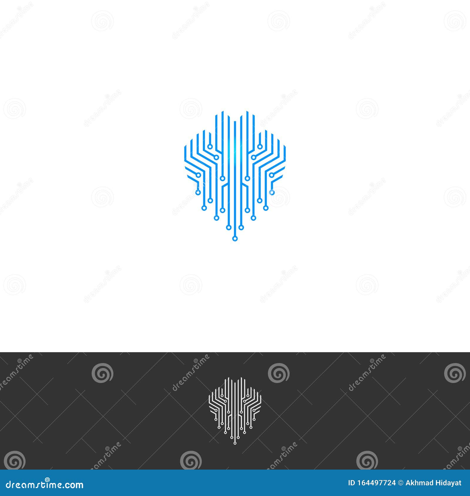 Simple Tech Logo for Your Company Stock Vector - Illustration of ...