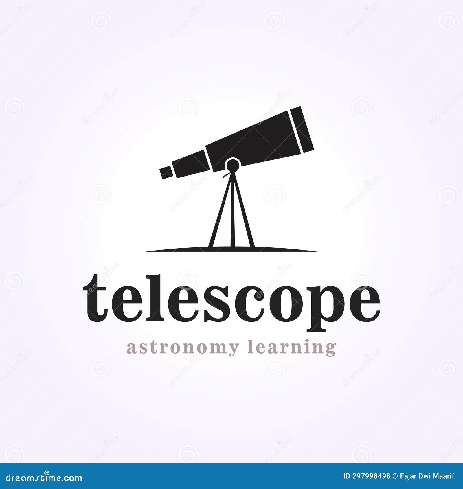 Simple Telescope Logo Icon Design, Scope Illustration Vector Stock ...